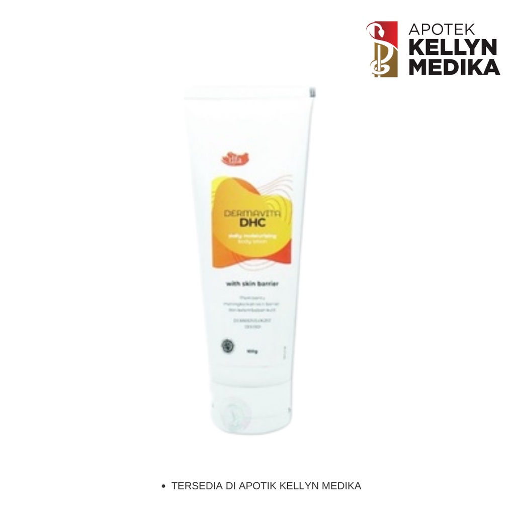 Jual DFA DERMAVITA DHC-lotion untuk pelembab tubuh dengan kandungan ...