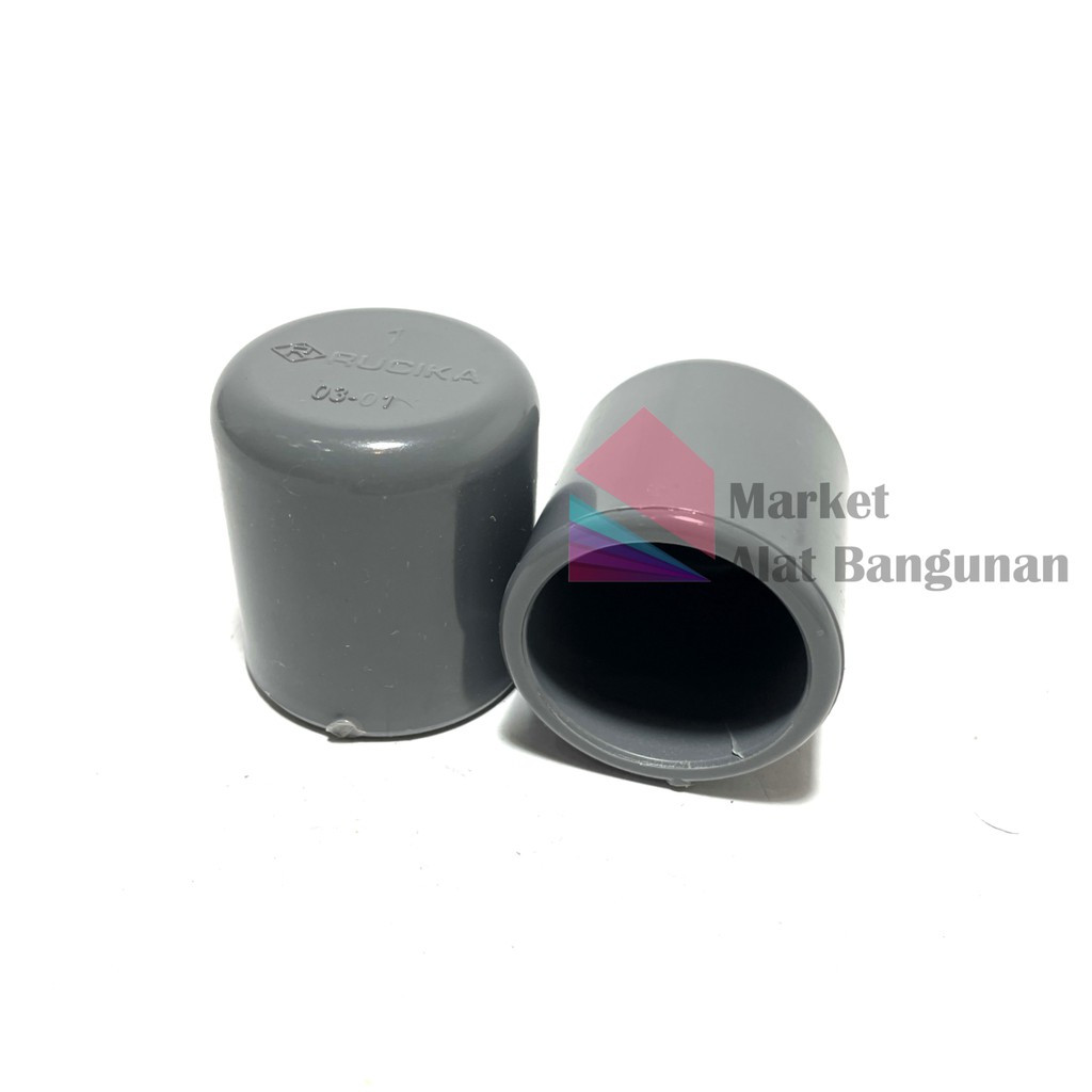 Jual Dop 1" AW RUCIKA / Tutup Pipa Paralon PVC 1 Inci / Dof Pipa 1 Inch ...