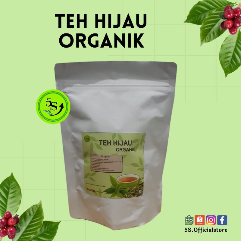 Jual TEH HIJAU ORGANIK ( 100 gr ) | Shopee Indonesia