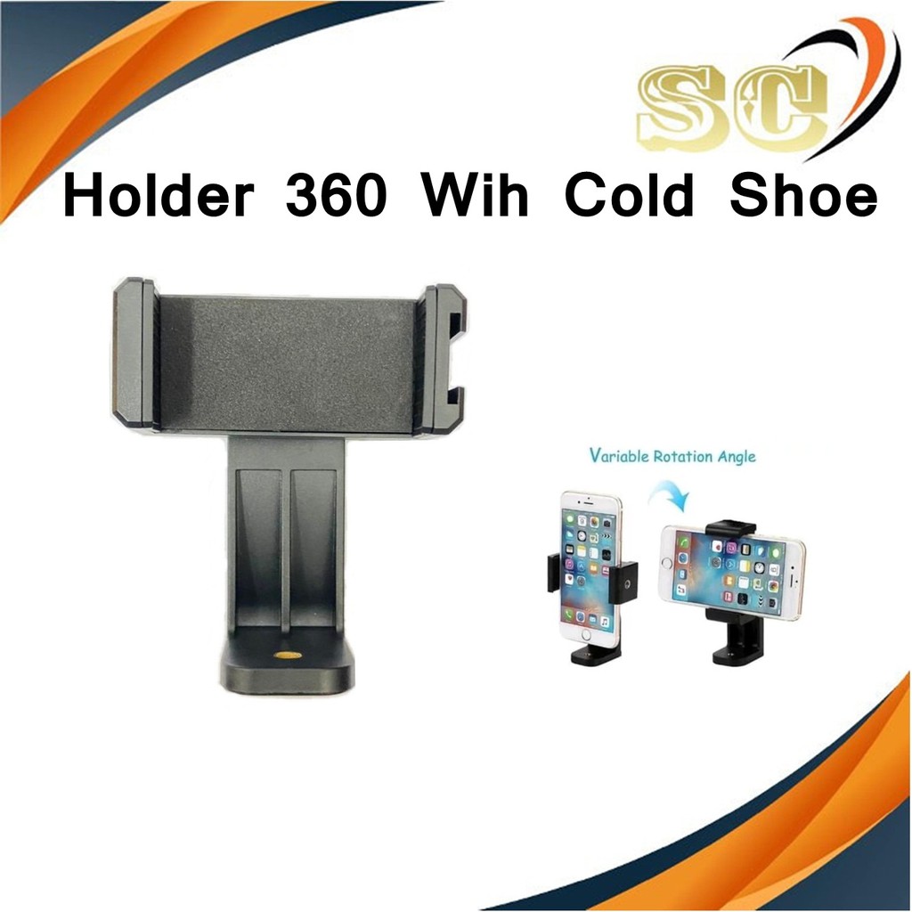 Jual Holder U 360 With ColdShoe / HotShoe - Holder HP 360 - Phone ...
