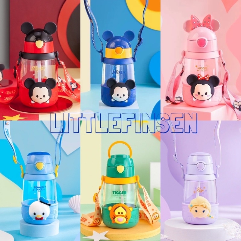 Jual new!!botol disney wd 4485/botol disney 480 ml/botol disney squishy/botol frozen/botol minum ...