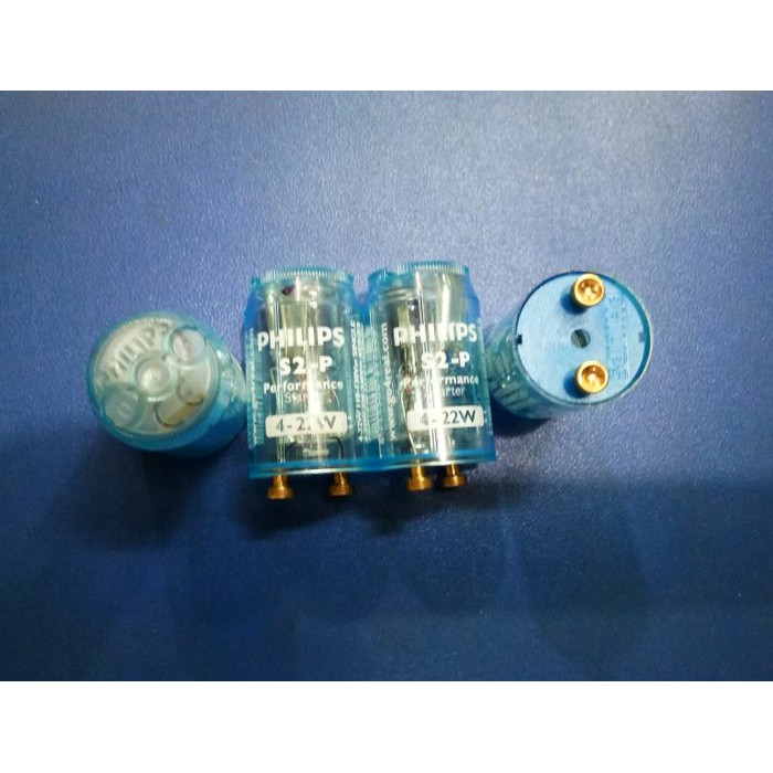 Jual Stater / Starter Lampu TL / Neon S2-P / S2 - P 4-22 Watt Philips ...