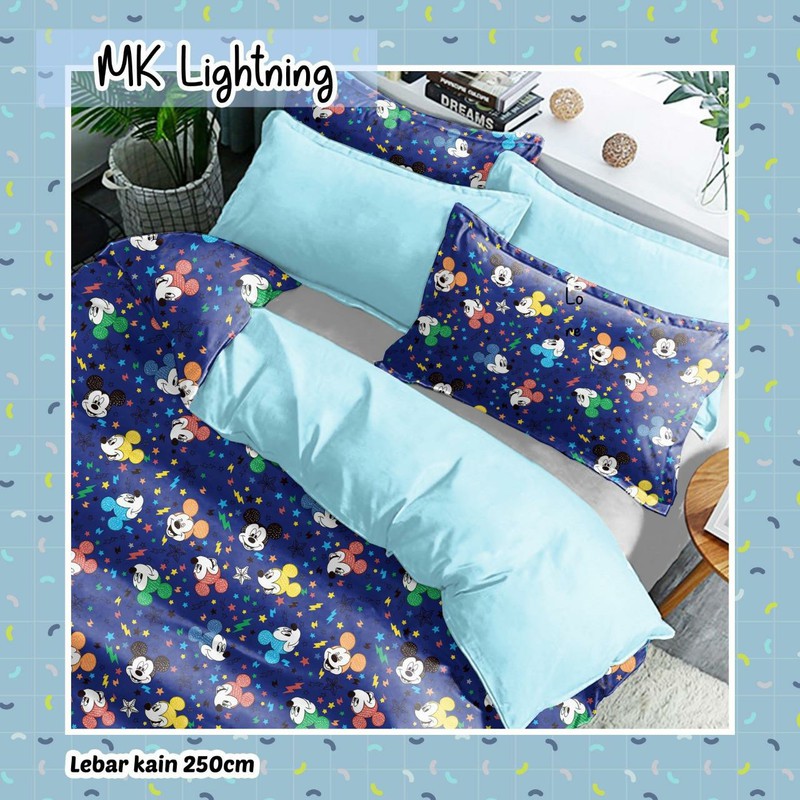 Jual Sprei STAR Mk Lightning Biru | Shopee Indonesia