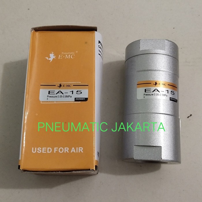 Jual Check Valve / One Way Valve EA-15 EMC Pneumatic | Shopee Indonesia