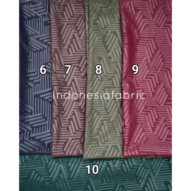 Jual Kain bahan 0.5 meteran Wolfis Wolvis Woolpeach embos emboss motif Electra | Shopee Indonesia