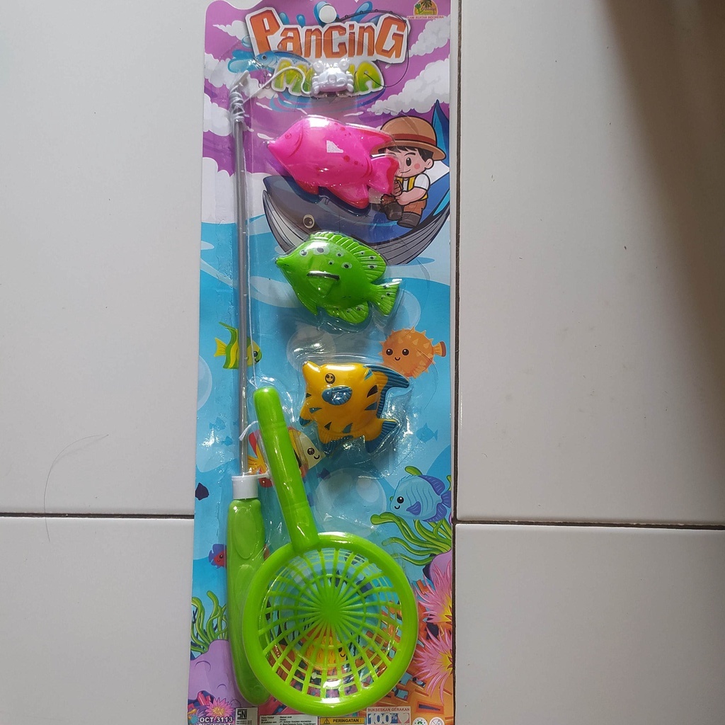 Jual Mainan Pancingan Magnet Set Fishing Memancing Mania Ikan Nemo ...