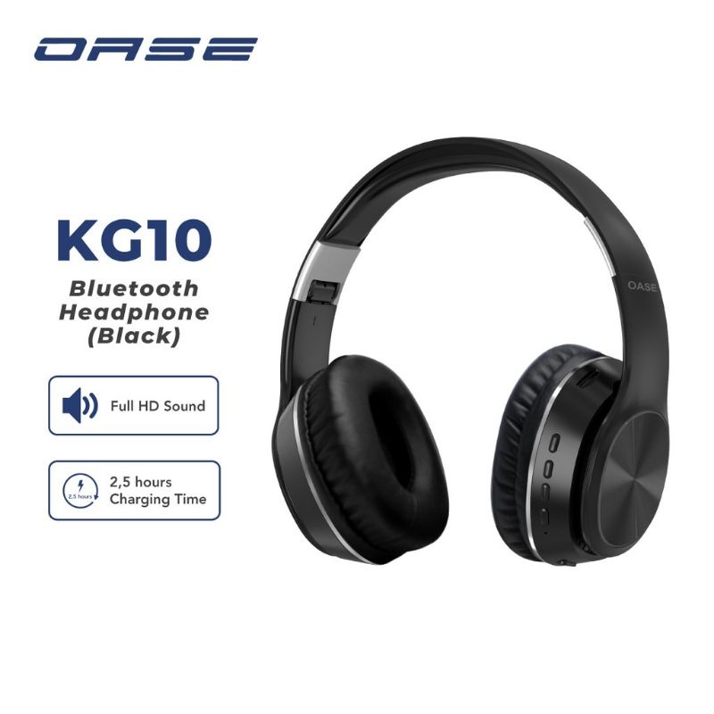 Jual OASE WIRELESS HEADPHONE KG10 FULL HD CLEAR SOUND | Shopee Indonesia