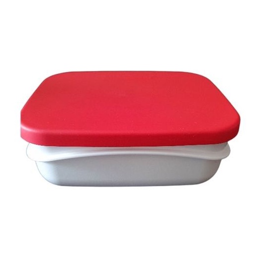 Jual Petite box limited MP 600 ml tulipware merah putih | Shopee Indonesia