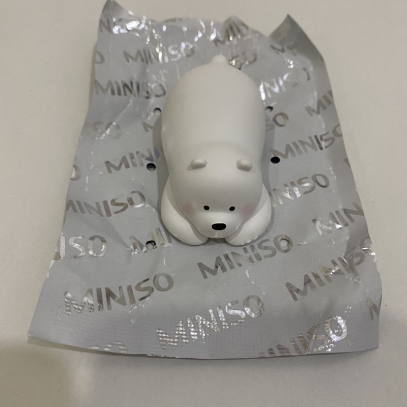 Jual miniso we bare bears stacking figure blind box ice bear | Shopee ...