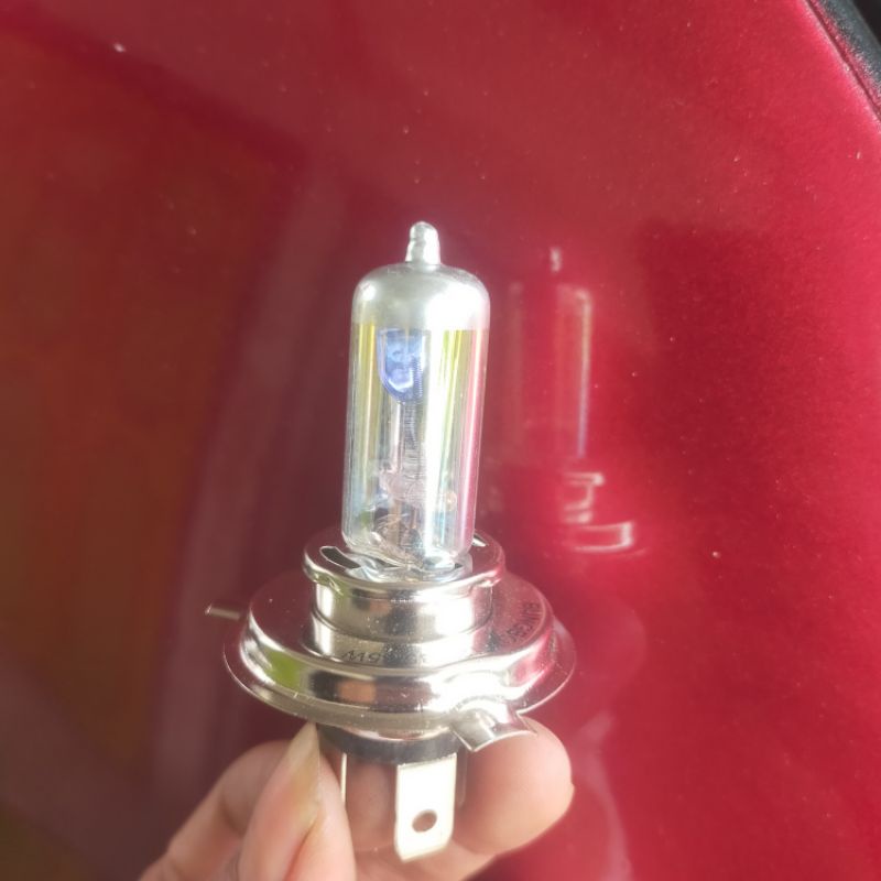 Jual lampu halogen pelangi rainbow tembus hujan kabut motor h4 35w hs1 ...