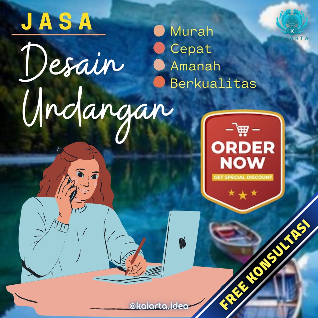 Jual Jasa Desain Undangan Digital Aesthetic Custom Request | Design ...