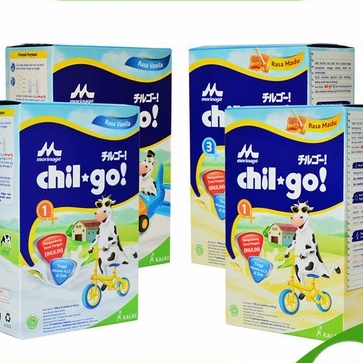 Jual MORINAGA CHIL GO POWDER 3+ VANILA / MADU KEMASAN BARU 270gr ...