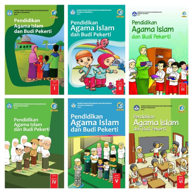 Jual Buku Pelajaran SD : Pendidikan Agama Islam dan Budi Pekerti Kelas 1 - 6 Kemendikbud K13 ...