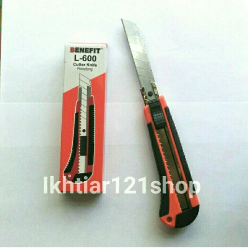 Jual Pisau Cutter Besar L-600/Cutter Besar Super Tajam Per Pcs | Shopee ...