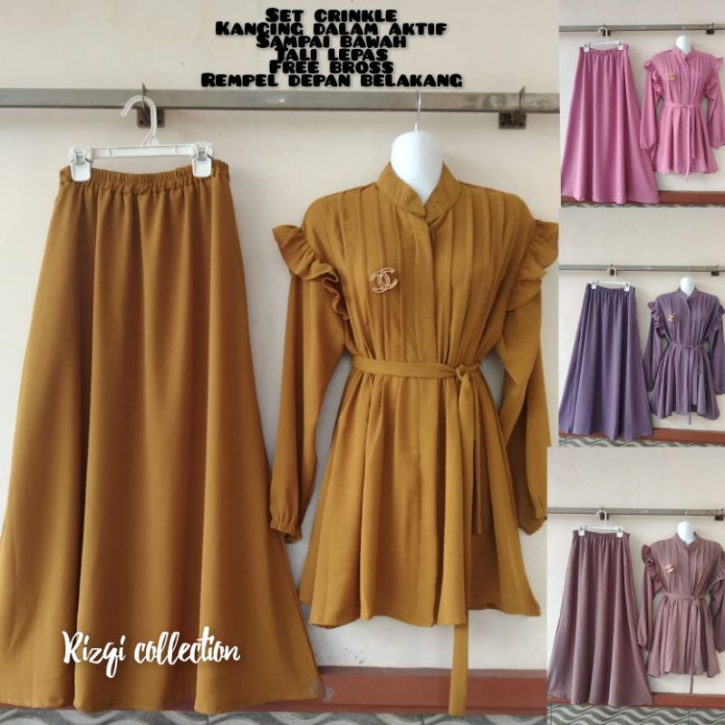Jual SET BLOUSE WANITA TERBARU | ANISA SET | BLOUSE ROK KEKINIAN ...