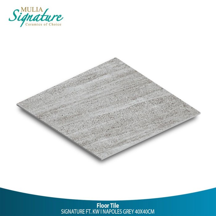 Jual KERAMIK 40X40 NEPOLES GREY MATT - MULIA TILE | Shopee Indonesia