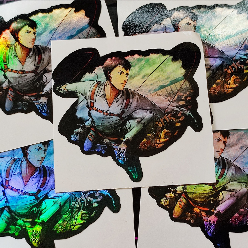 Jual STICKER STIKER HOLOGRAM ANIME -AOT BERTOLD - STIKER ANIME,stiker ...