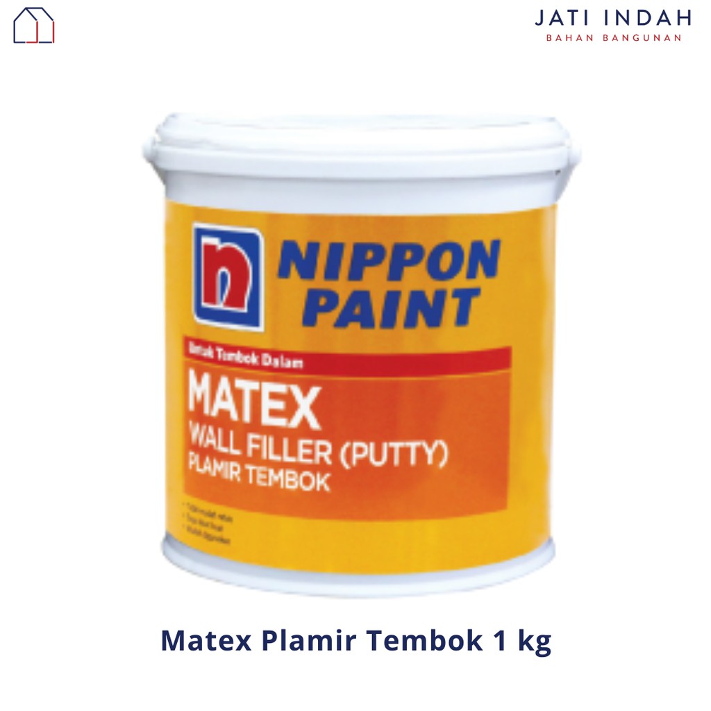 Jual MATEX DEMPUL TEMBOK / WALL PUTTY 1 KG / PLAMIR / PLAMUR / NIPPON ...
