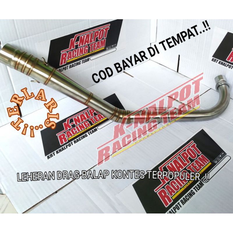 Jual Knalpot leheran jupiter Supra Vega Smash Kharisma shogun 125 Revo kompetisi 110-200cc drag ...