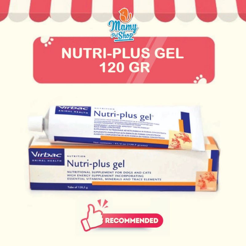 Jual NUTRIPLUS GEL Virbac 120 gr | Shopee Indonesia