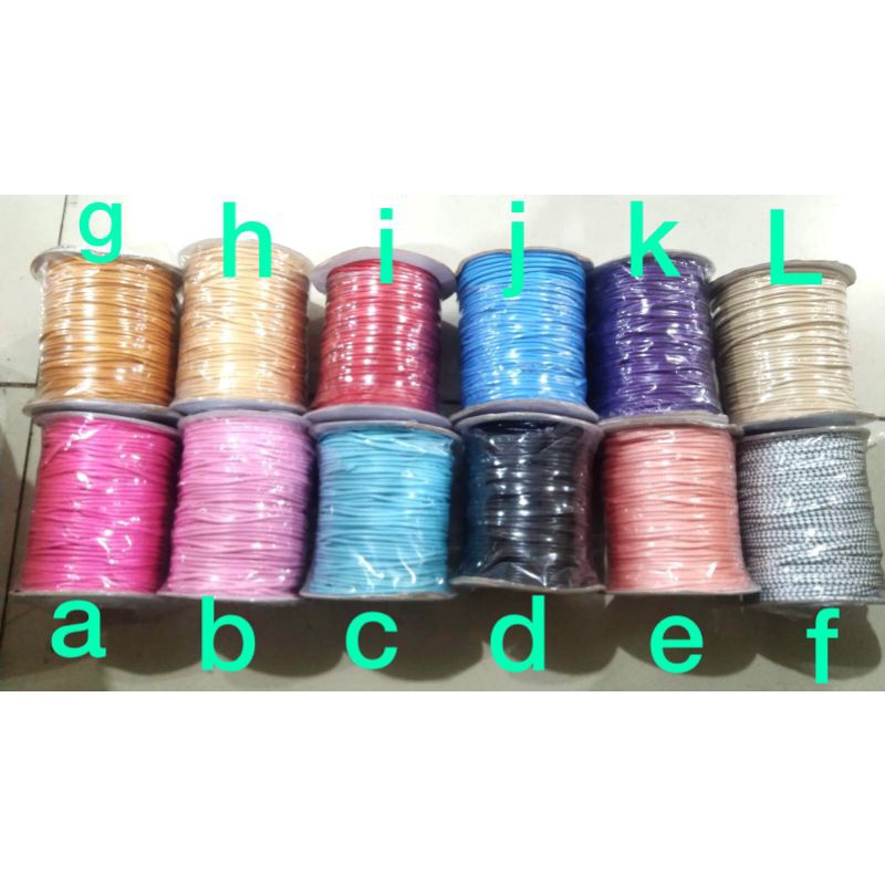Jual (1 rol) tali korea 2mm | Shopee Indonesia