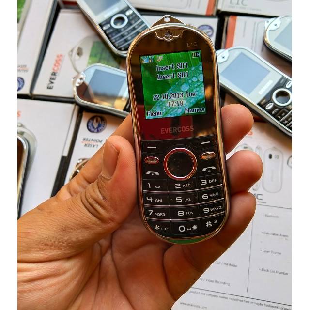 Jual Hp laser kecil unik evercoss L1C | Shopee Indonesia