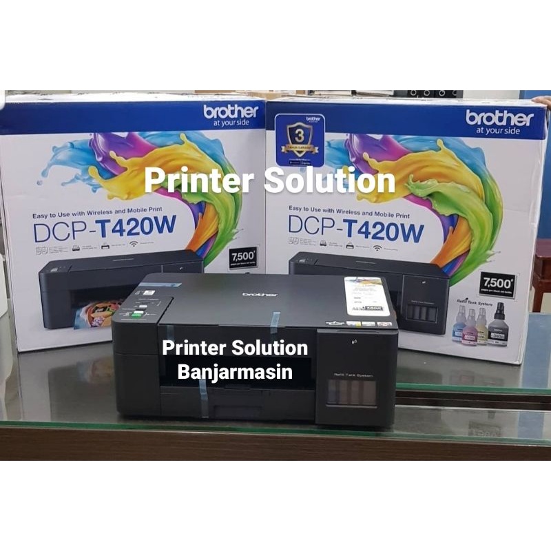 Jual Printer Brother T420 Wireless DCP-T420W DCP T420w T-420 T 420 ...
