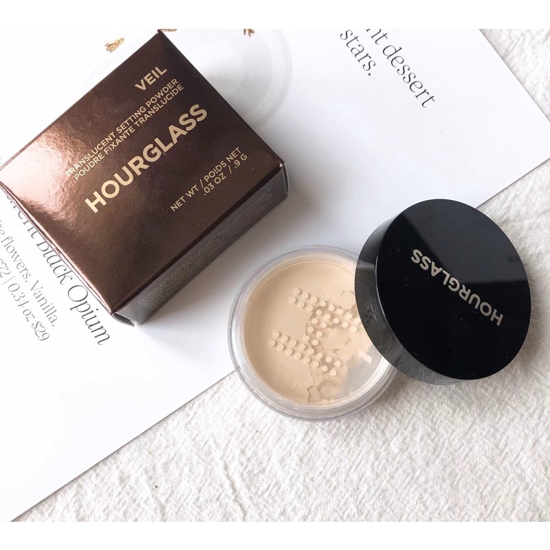 Jual HOURGLASS Veil Translucent Setting Powder Mini Size 0.9g | Shopee ...