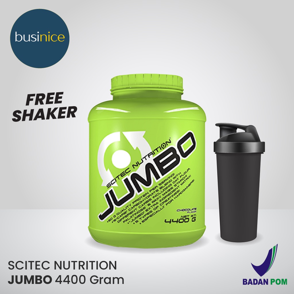 Jual Scitec Nutrition Jumbo Gainer 4400 Gram Weight Mass Gainer 10 Lbs ...
