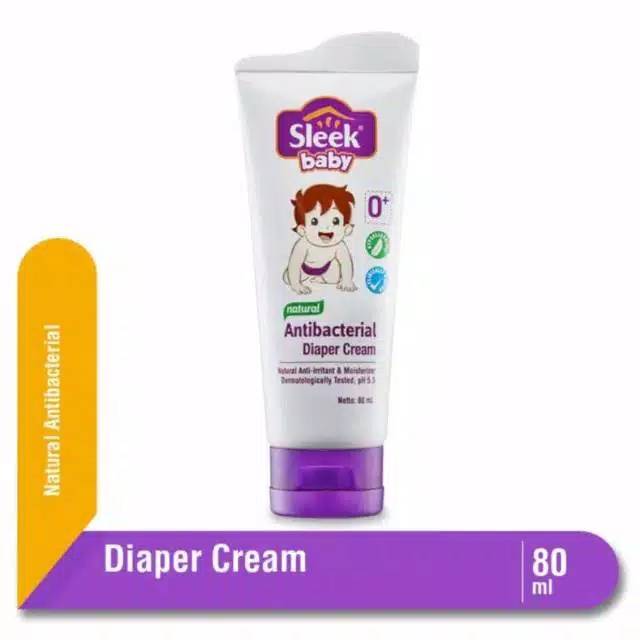 Jual Sleek baby diapers cream / diaper cream 80 ml | Shopee Indonesia