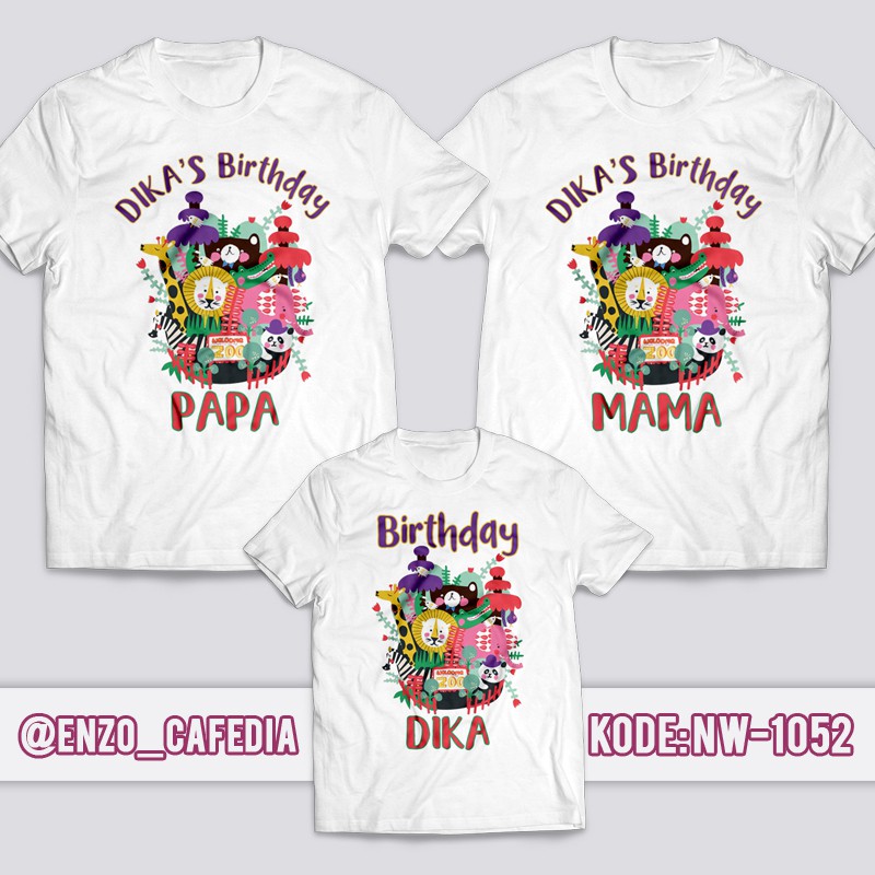 Jual Jual Baju Couple Keluarga | Kaos Kembaran Kapel Family Ultah ...