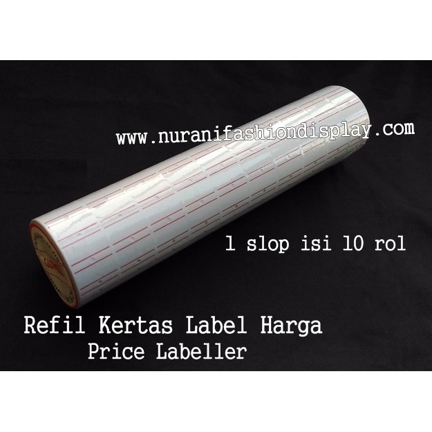 Jual Kertas Refill Price Labeller Kertas Label Tembak harga Kertas ...