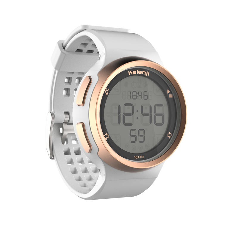 Jual Decathlon Kalenji Watch W900 White Gold - 8384007 | Shopee Indonesia
