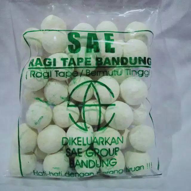 Jual Ragi tape ketan berkualitas .Satu bungkus isi 50 butir ,satu butir ...