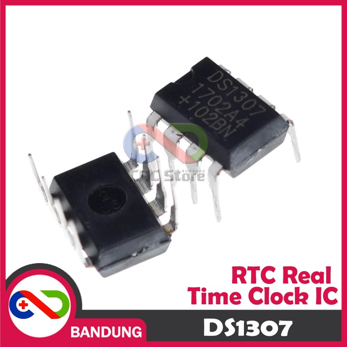 Jual DS1307 DIP-8 SERIAL I2C RTC REAL TIME CLOCK IC | Shopee Indonesia