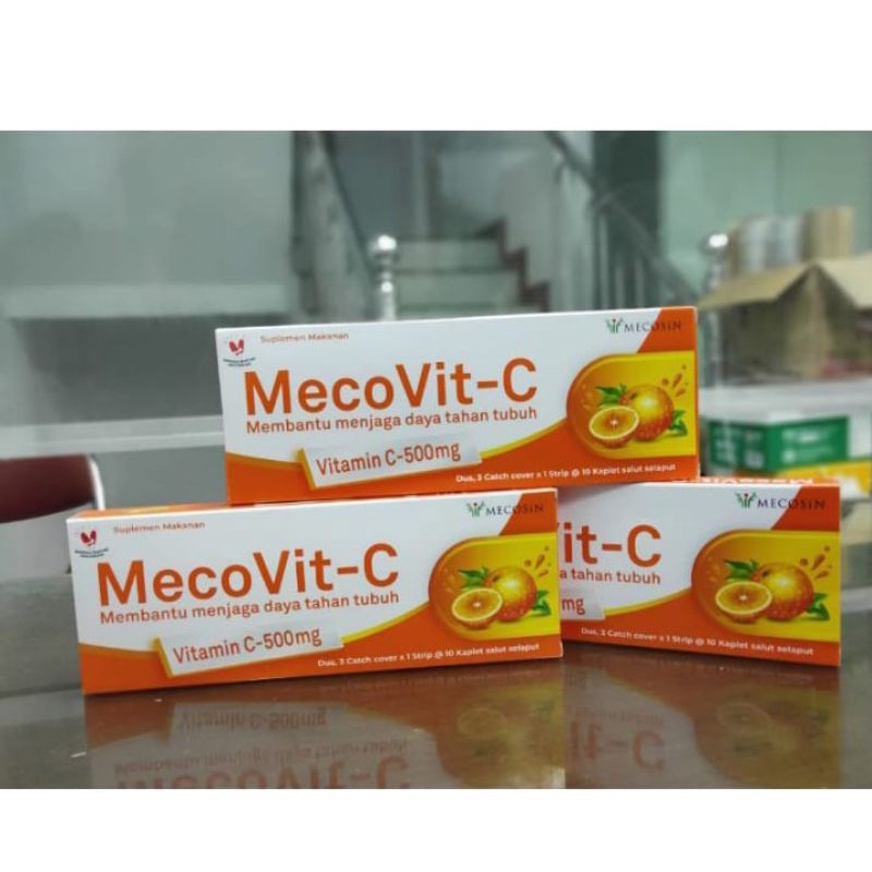 Jual Mecovit C vitamin C 500mg (per box) | Shopee Indonesia