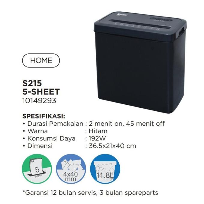 Jual Ace - Krisbow Mesin Penghancur Kertas S215 | Shopee Indonesia