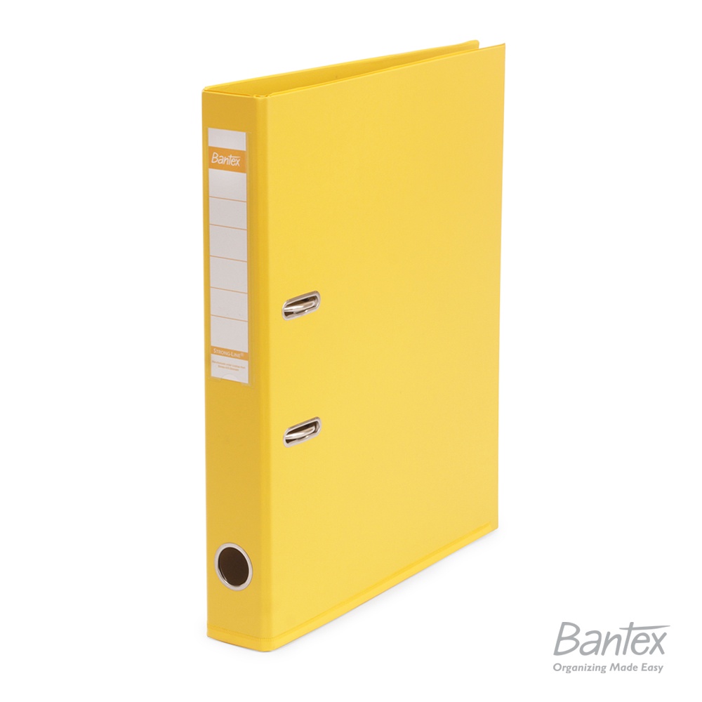 Jual Bantex Ordner Folio 5 cm PVC Lever Arch File Lemon #1466V26 ...
