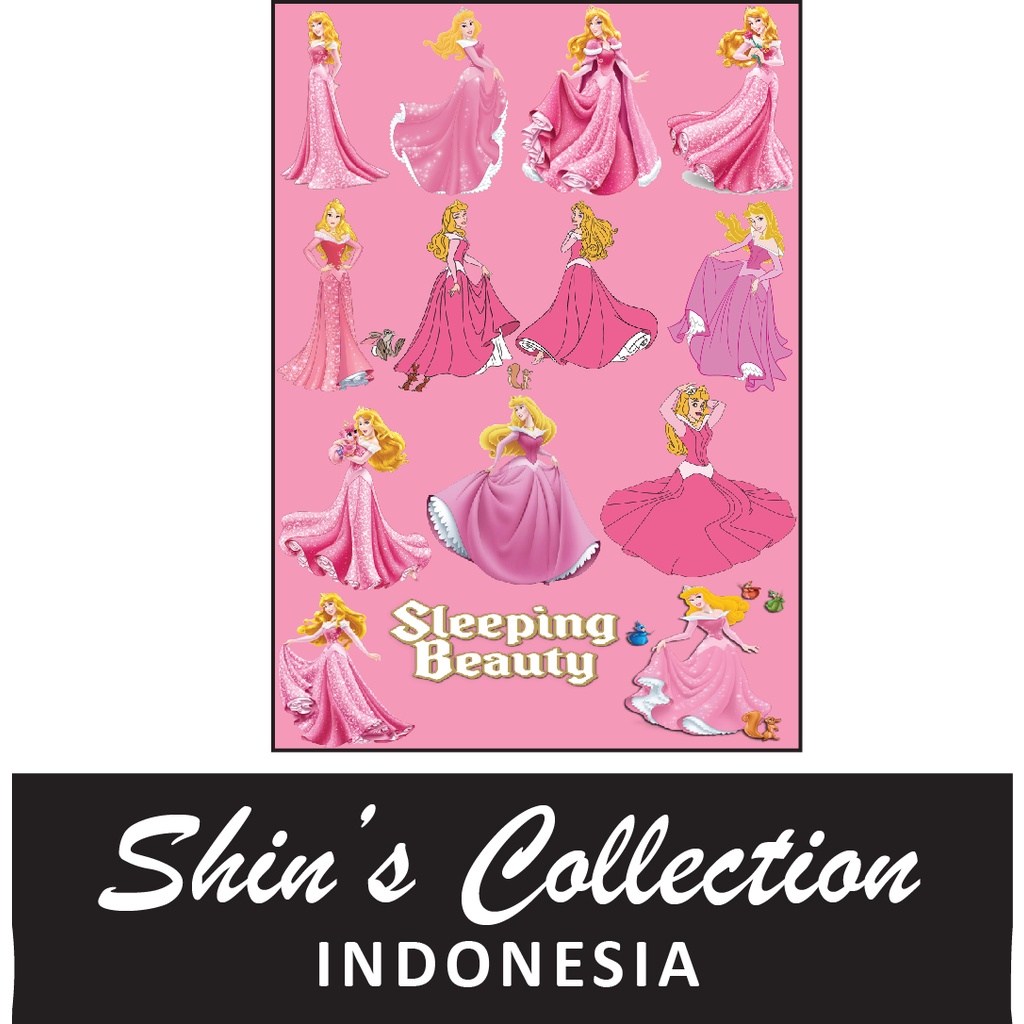 Jual Sticker stiker murah anti air Princess Aurora 1 pc | Shopee Indonesia