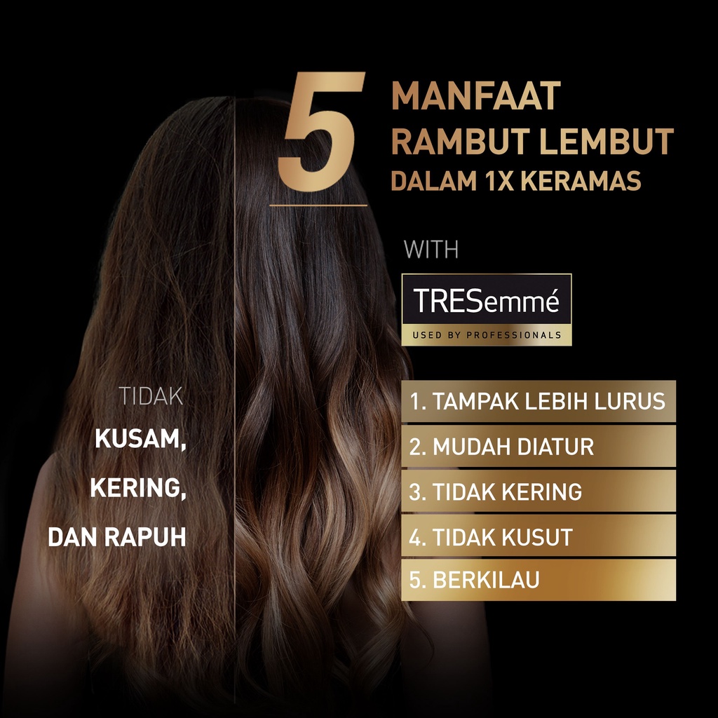 Jual TRESemme Treatment Mask Keratin Smooth 180ml | Shopee Indonesia