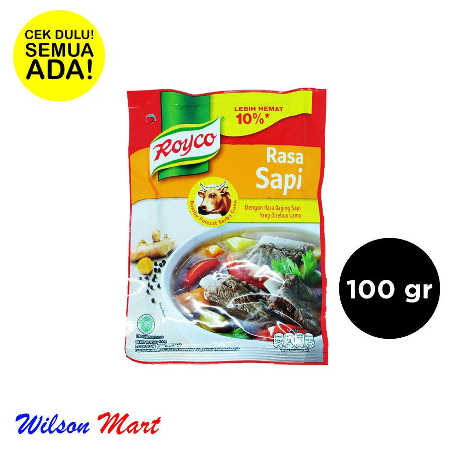 Jual ROYCO RASA SAPI 100 GRAM | Shopee Indonesia
