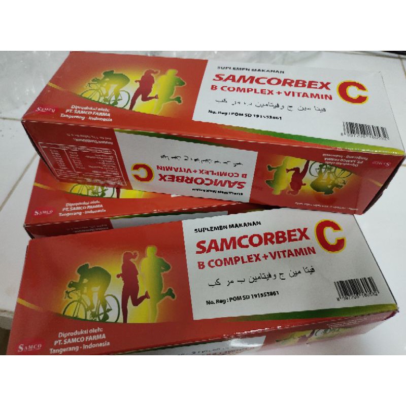 Jual Samcorbex vitamin C dan B complex | Shopee Indonesia