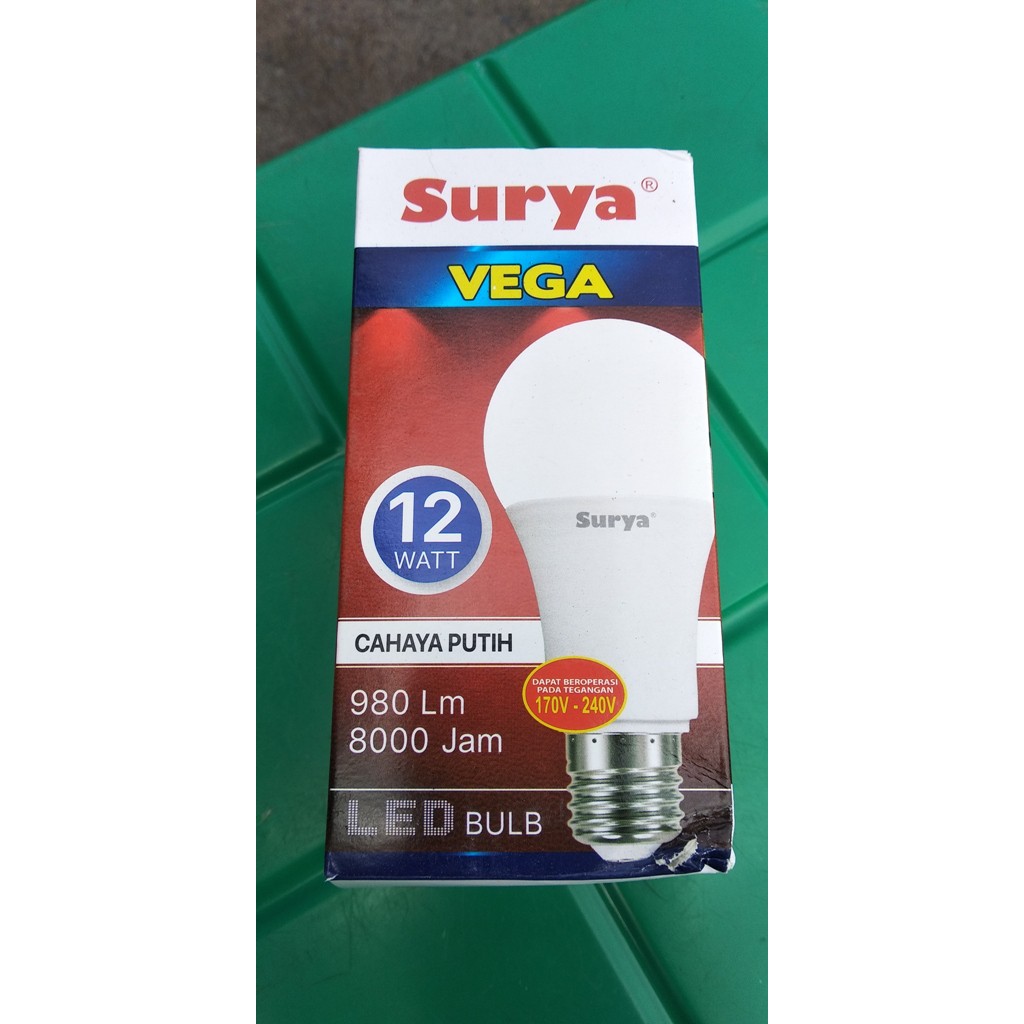 Jual lampu SURYA Vega 12w bohlam LED 12 watt | Shopee Indonesia