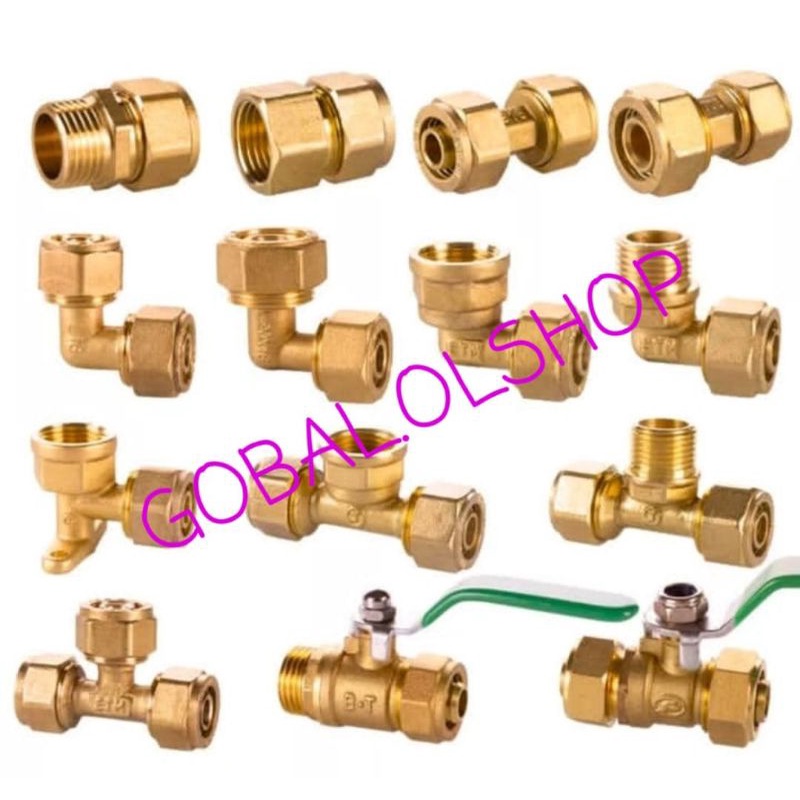 Jual Fitting Kuningan Untuk Pipa Air Panas 1/2 Inch - Fitting Sambungan Pipa Water Heater ...