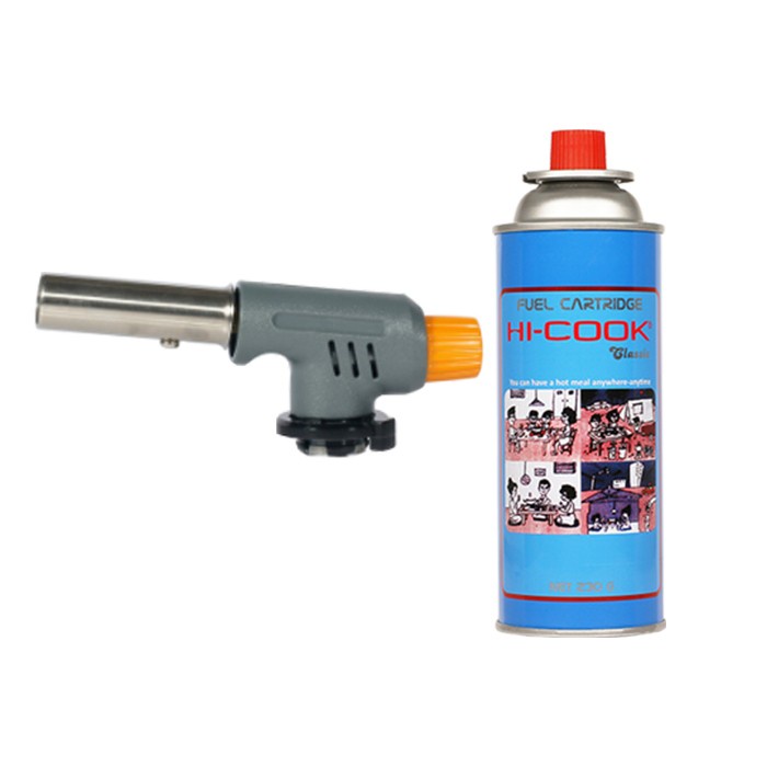 Jual Gas Torch Hi-Cook AT-2009 PLUS Gas Portabel Hi-Cook 230gr | Shopee ...