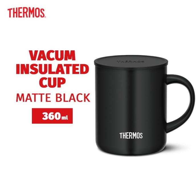 Jual Thermos Vacuum Insulated Mug - Black 350Ml (Jdg-350C-Bk) | Shopee Indonesia
