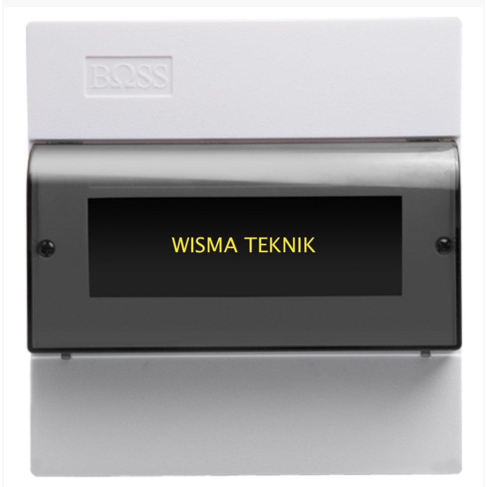 Jual MCB BOX 8 Group Outbow Surface Mounting BOSS Vires BMES8TR | Shopee Indonesia