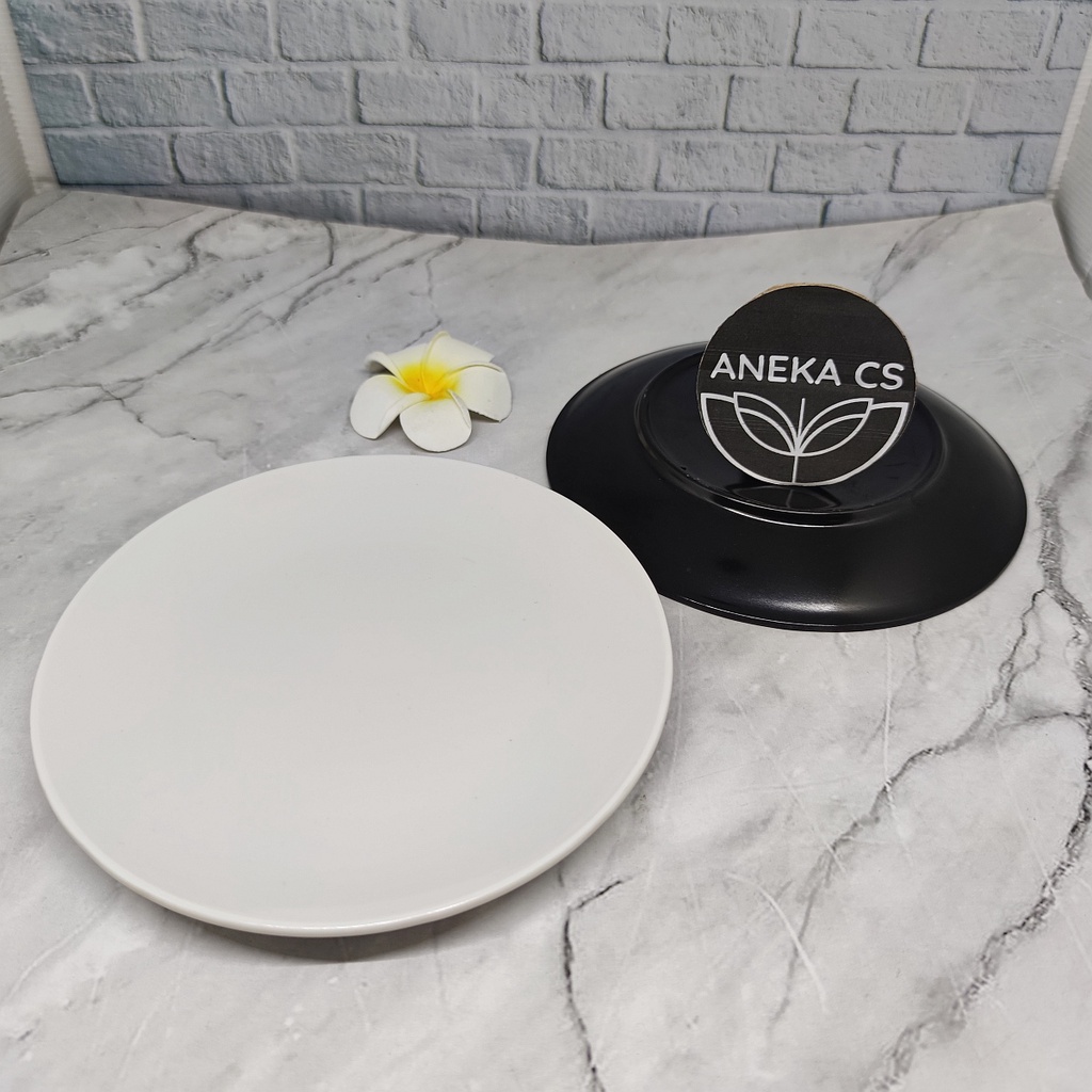 Jual Piring Kecil 7 Inch - Piring Saji Plate - Piring Cafe Melamin ...