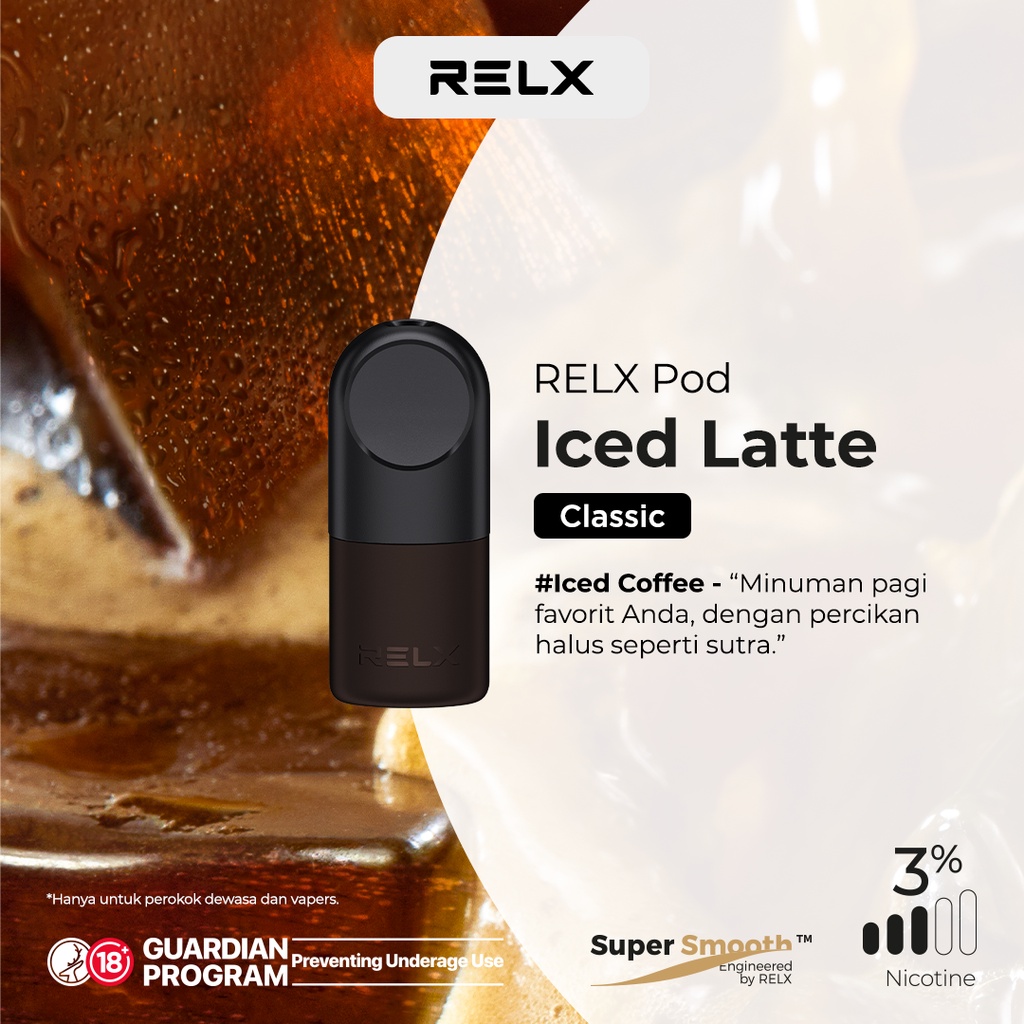 Jual RELX Cotton Pod - Iced Latte 1pcs | Shopee Indonesia