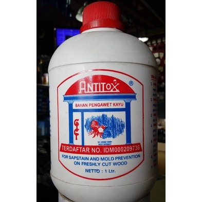 Jual ANTI RAYAP OBAT RAYAP KAYU PESTISIDA ANTITOX ANTITOK CAIRAN ANTI ...